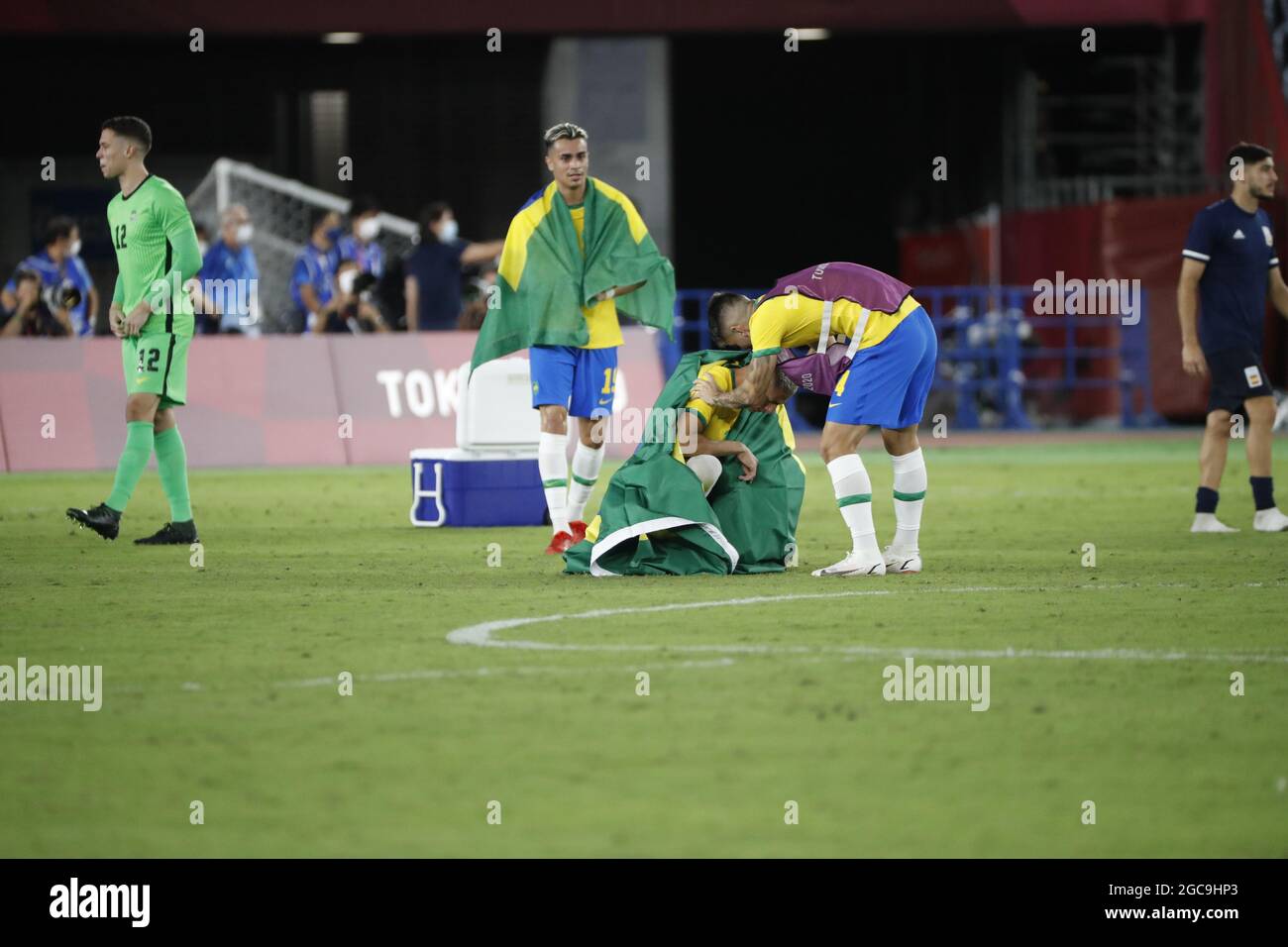 Tokyo-Japan August 07, 2021 Tokyo 2020 Olympic Games, men's football ...