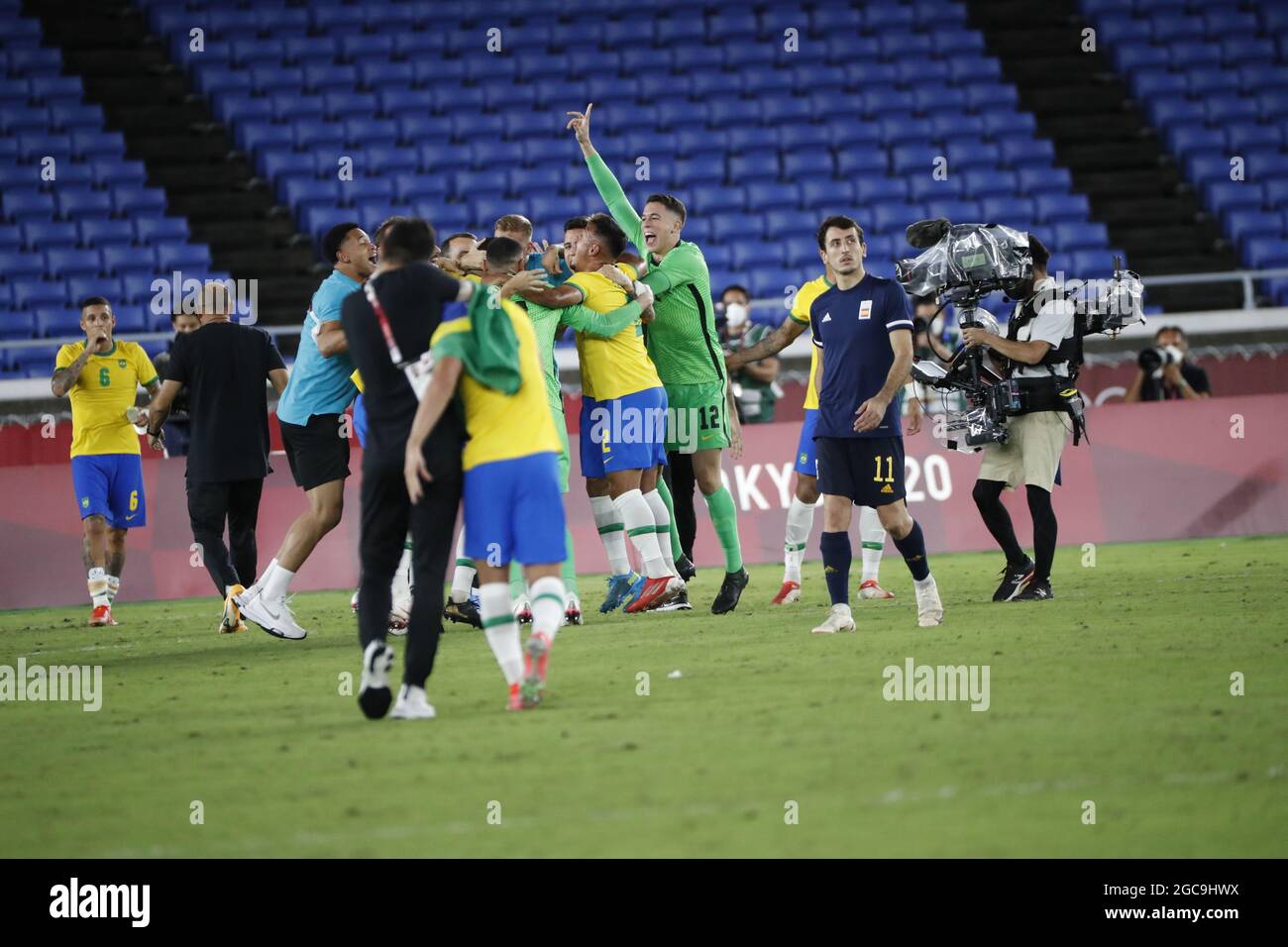 Tokyo-Japan August 07, 2021 Tokyo 2020 Olympic Games, men's football ...