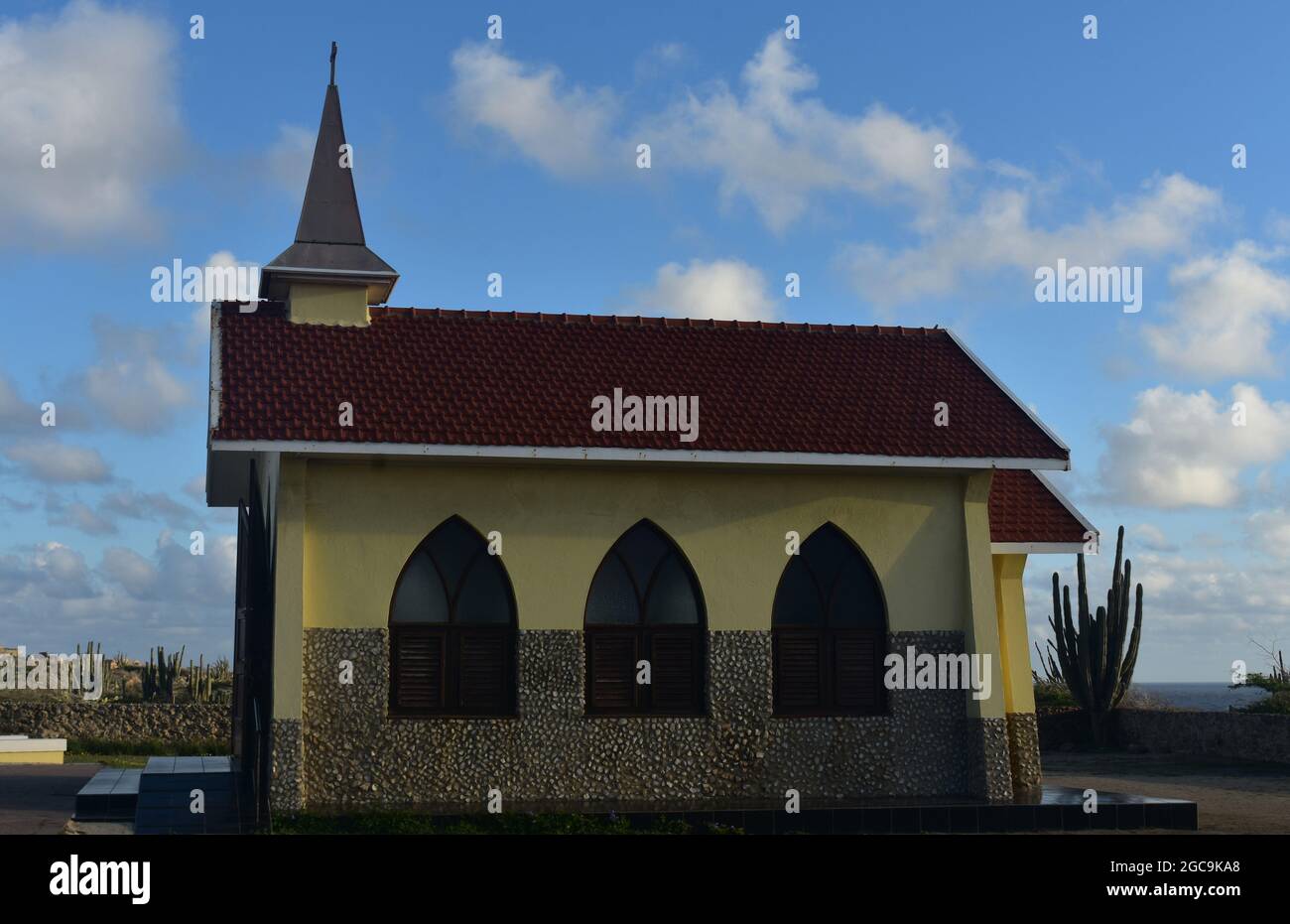 Alto vista catholic chapel noord hi-res stock photography and images ...