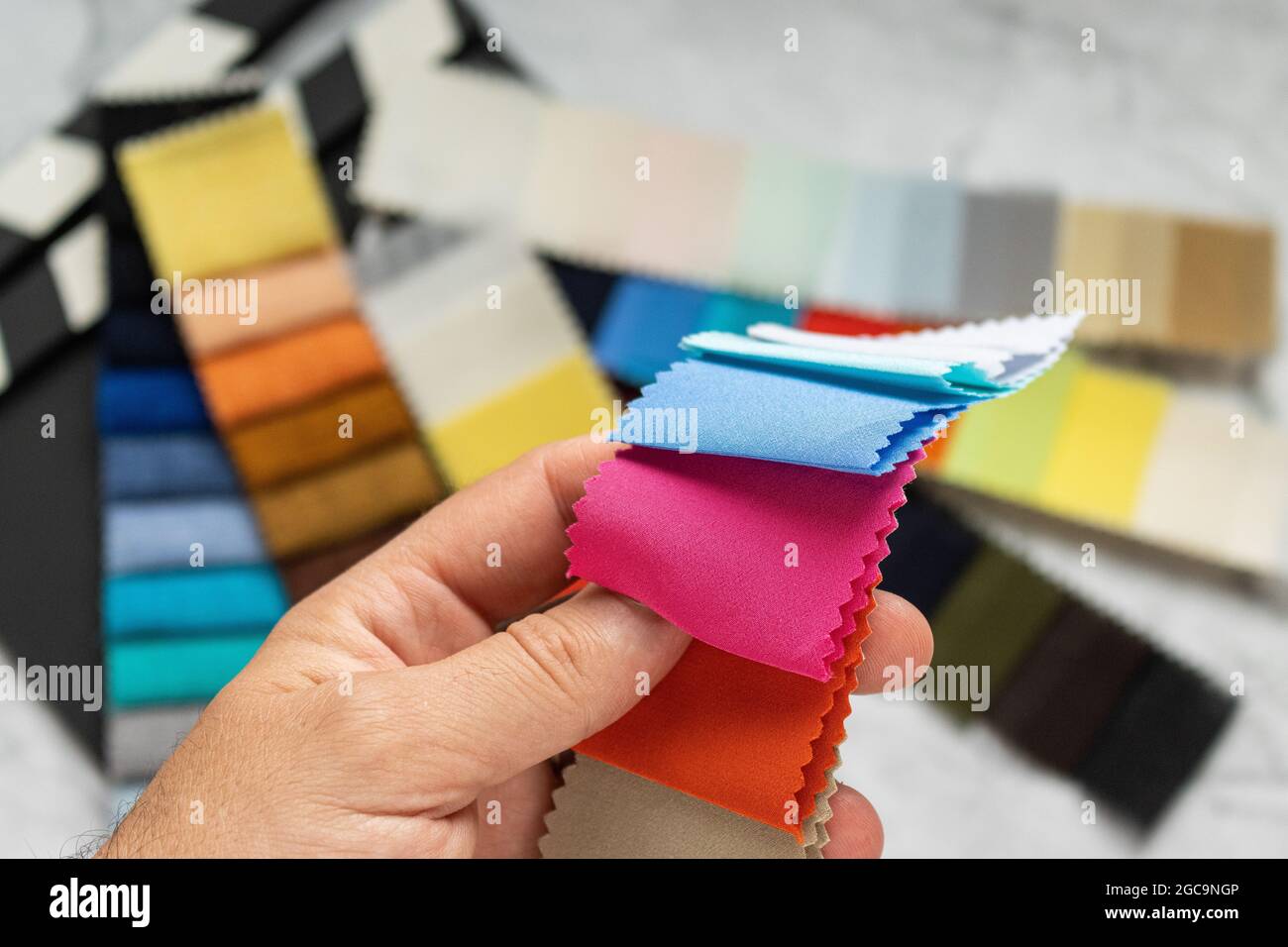 Clothing palette hi-res stock photography and images - Alamy