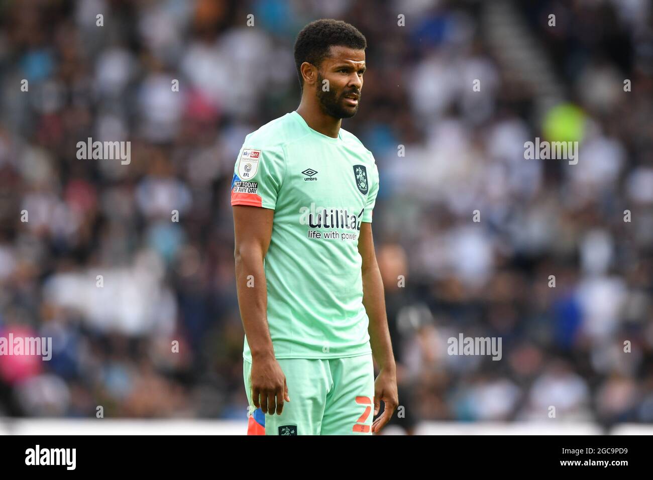 Fraizer Campbell #22 of Huddersfield Town during the game Stock Photo ...