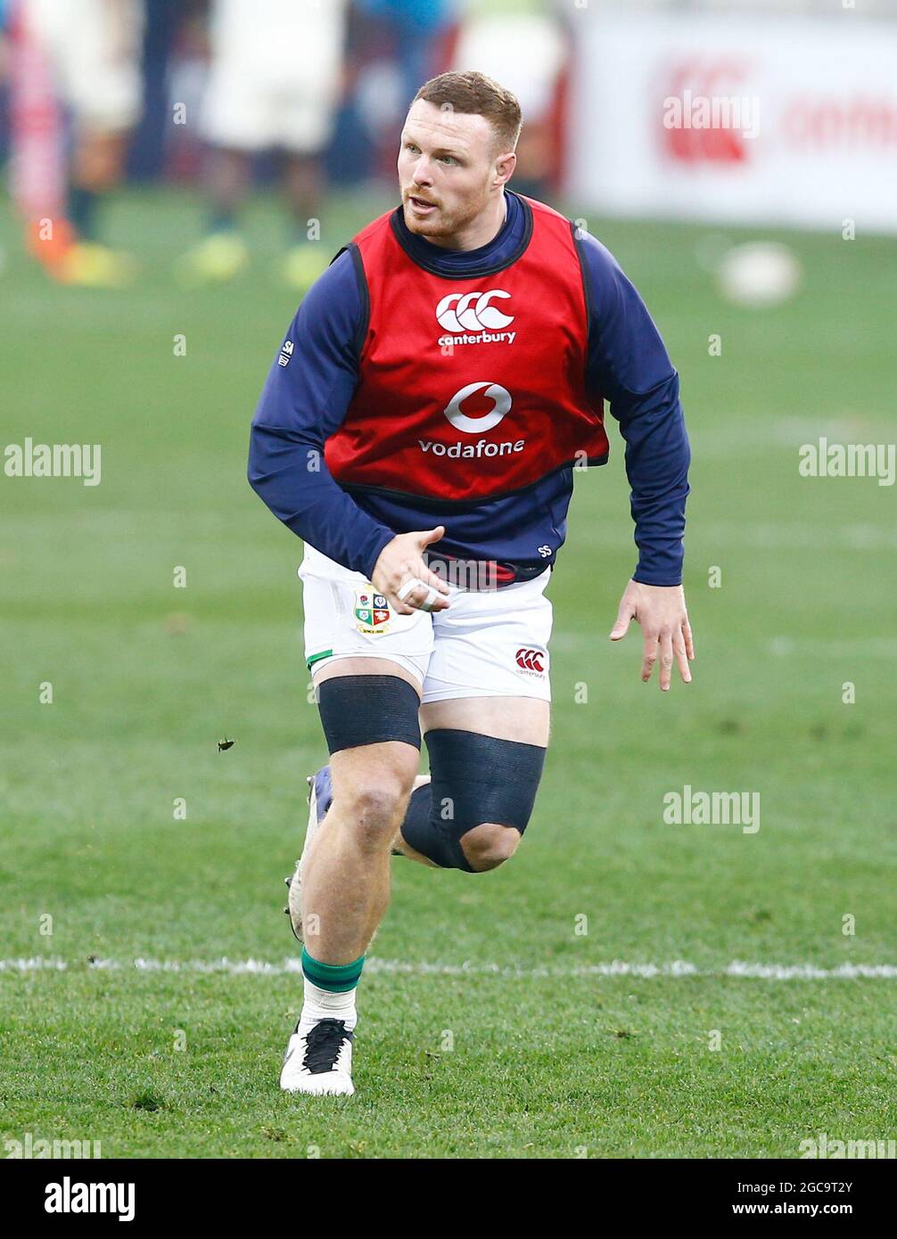 British and Irish Lions' Sam Simmonds during the Castle Lager Lions ...