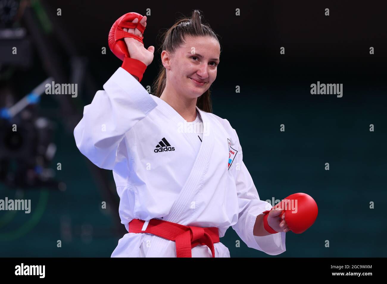 Tokyo, Japan. 7th Aug, 2021. Iryna Zaretska (AZE) Karate : Women's ...
