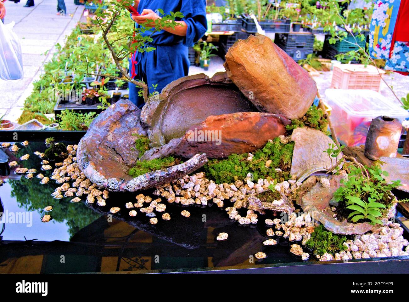 Display of this Zen master from Nagoya in To-ji Flea Market, Kyoto ...