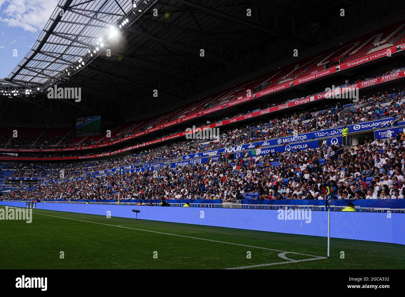 Ol stadium lyon general view hi-res stock photography and images - Alamy