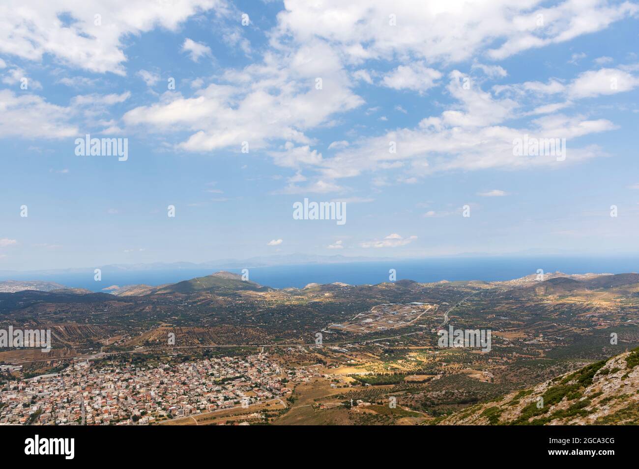Attica greece coast road hi-res stock photography and images - Alamy