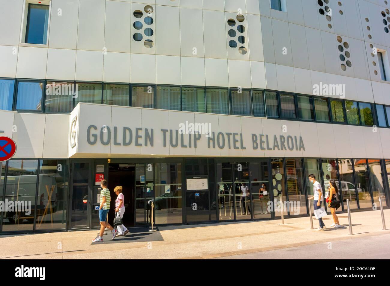 Montpellier, France, Modern Architecture Building, Luxury Hotel ...