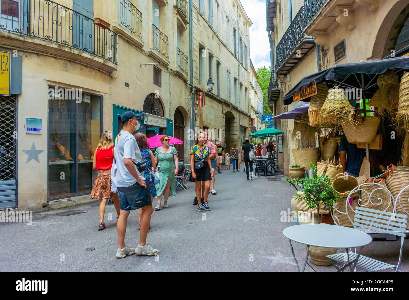 Montpellier, France, Street Scenes, people urban public Visiting ...