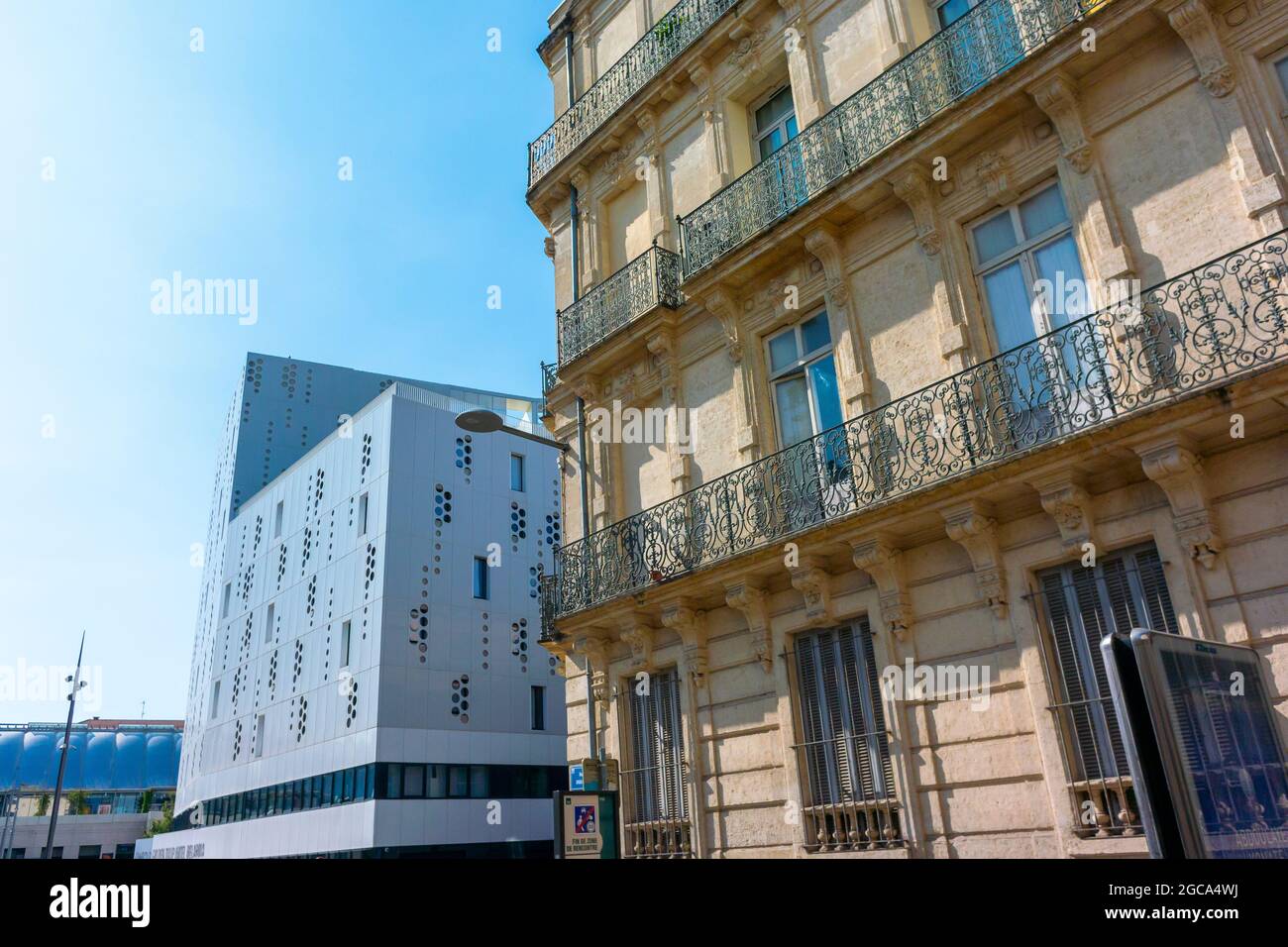 Montpellier, France, Modern Architecture Buildings, Luxury Hotel ...