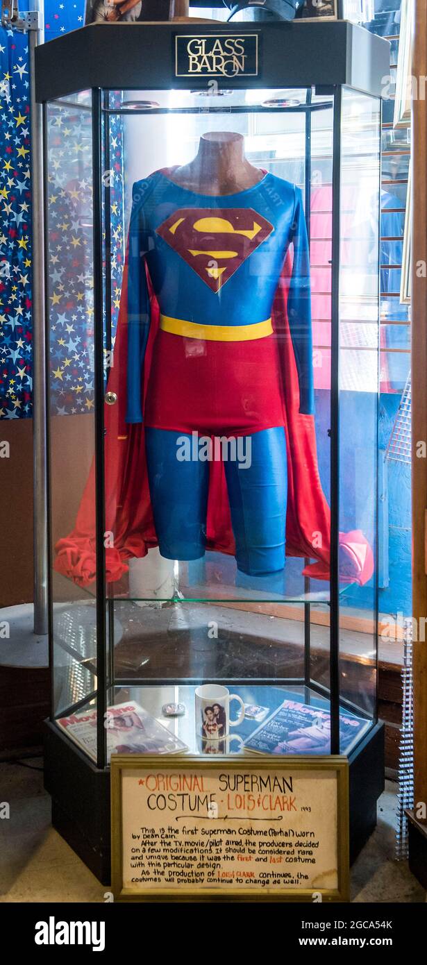 Metropolis, Illinois, USA. 07th Aug, 2021. The Super Museum, in ...