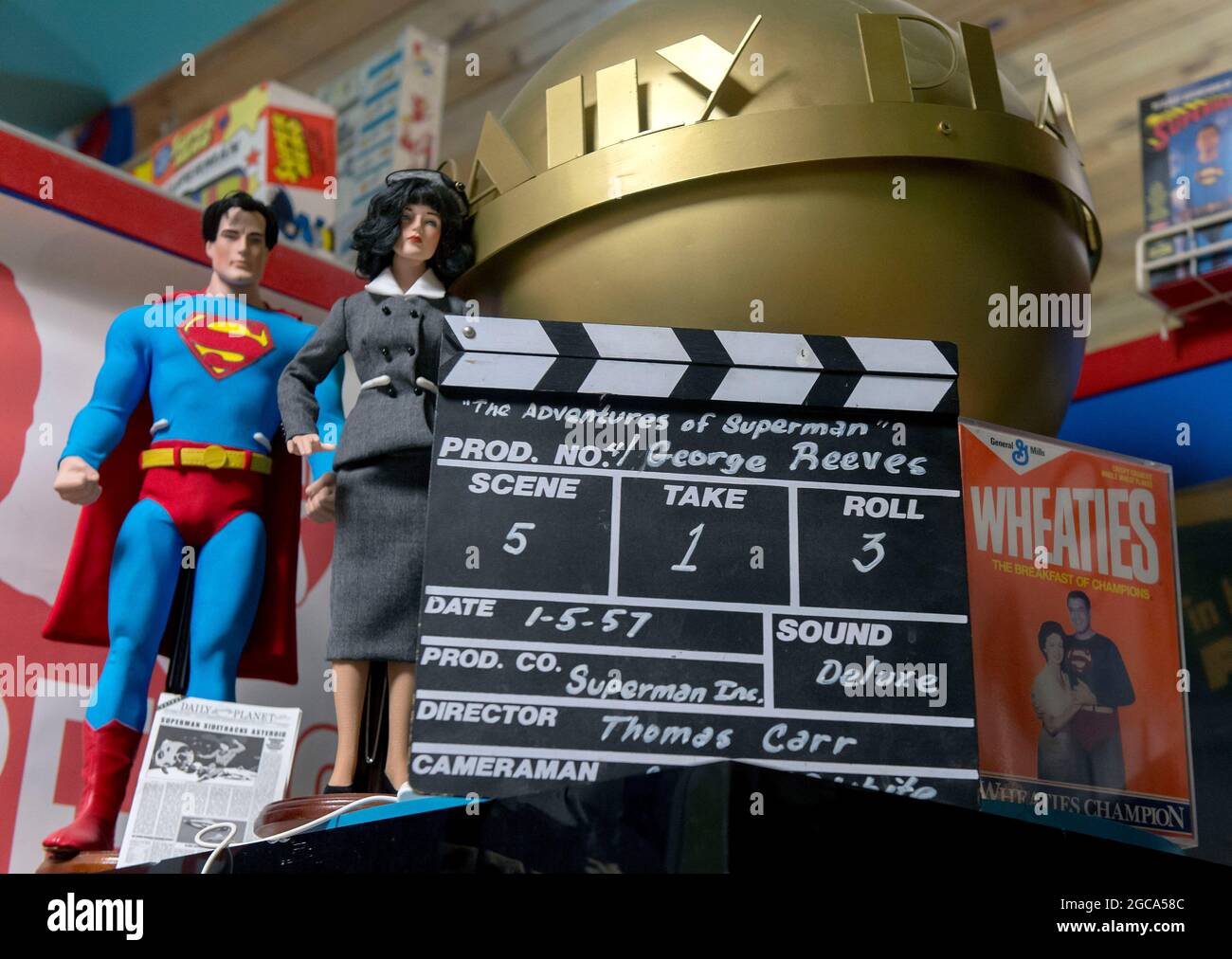 Metropolis, Illinois, USA. 07th Aug, 2021. The Super Museum, in ...