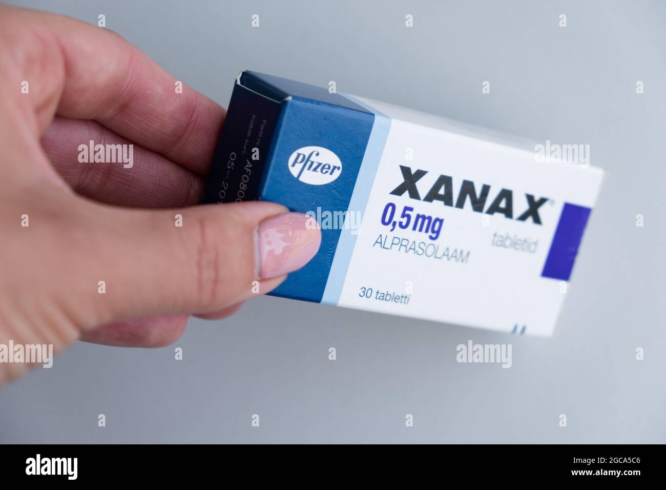 Package of pills. Pharmacy and medicine concept Stock Photo - Alamy