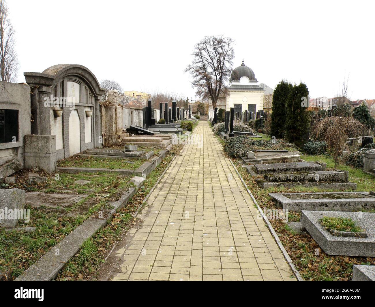 Jewish cemetery tombstone panorama Stock Photo - Alamy