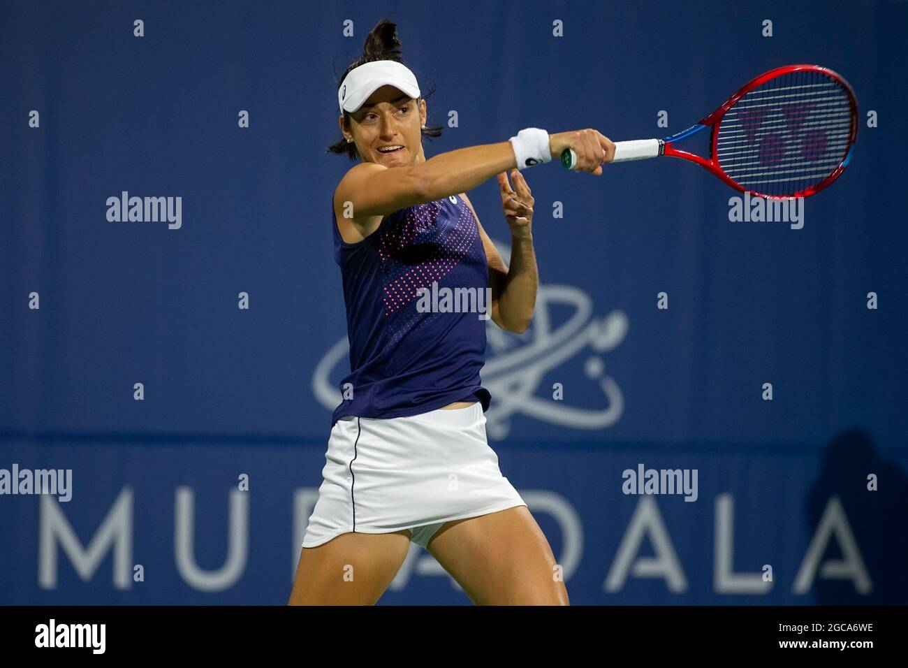 August 02, 2021: Caroline Garcia (FRA) defeated Emina Bektas (USA) 63 ...