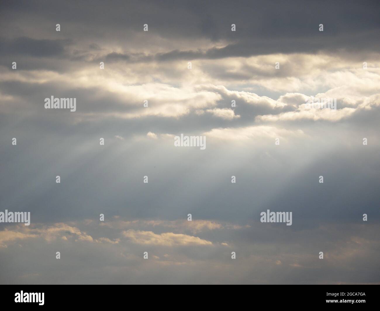 Cloud and sky with sunshine Stock Photo - Alamy