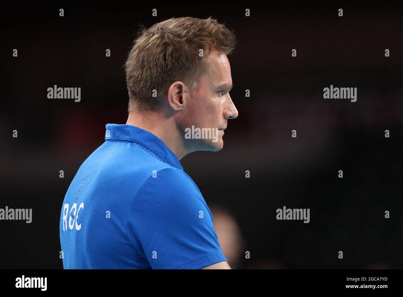 Team ROC Head Coach, Tuomas SAMMELVUO (FIN) in the Volleyball - Men's ...