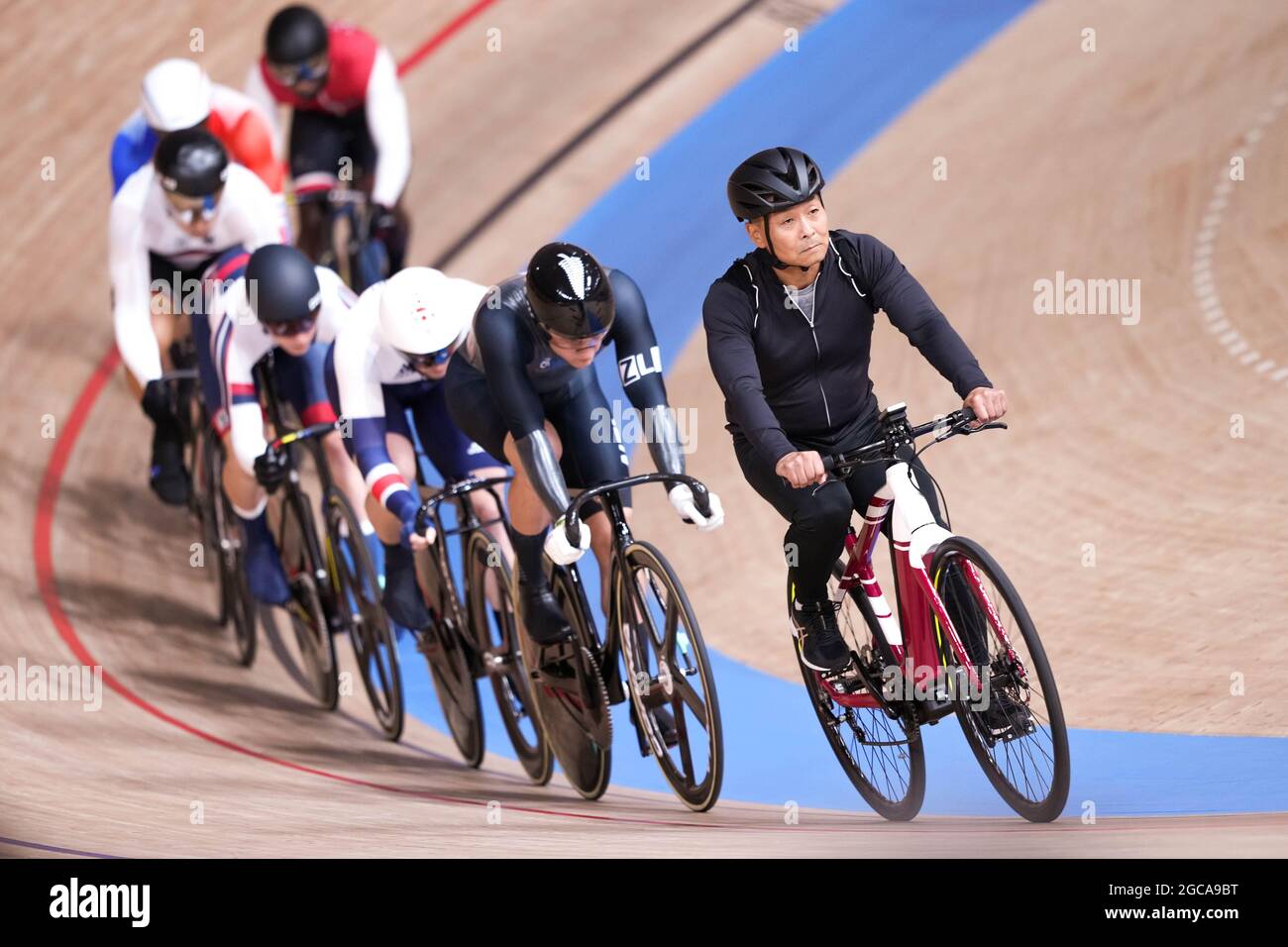 Shizuoka, Japan. 7th Aug, 2021. Tsutomu Sakamoto (JPN) Cycling : Men's ...