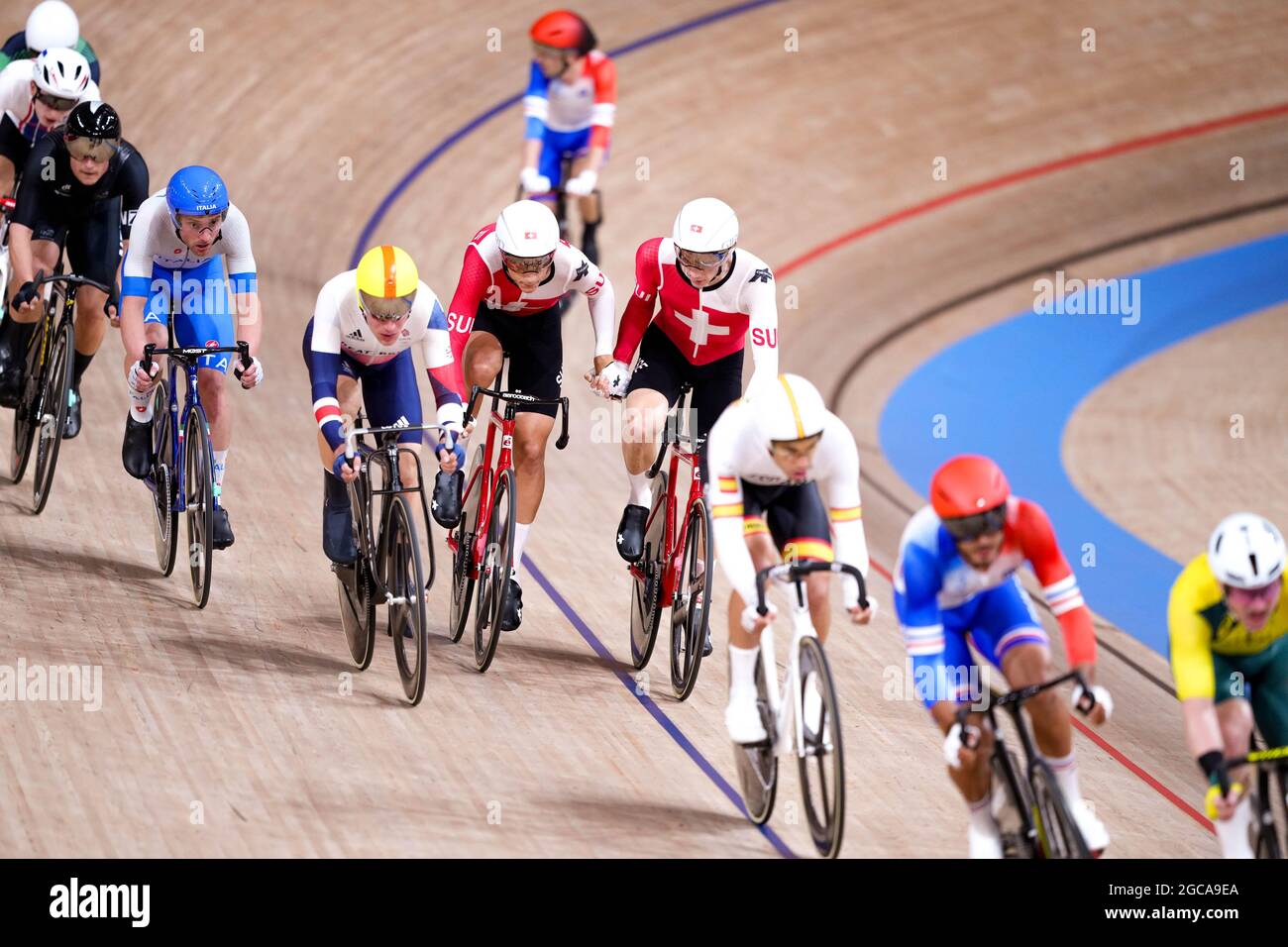 Shizuoka, Japan. 7th Aug, 2021. Robin Froidevaux (SUI), Thery Schir ...