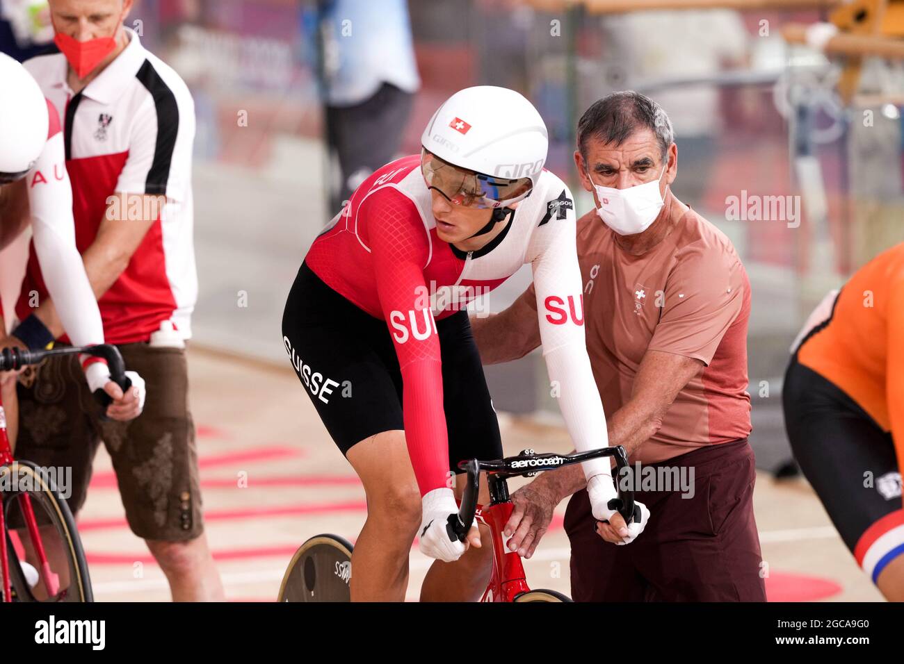 Shizuoka, Japan. 7th Aug, 2021. Robin Froidevaux (SUI) Cycling : Men's ...