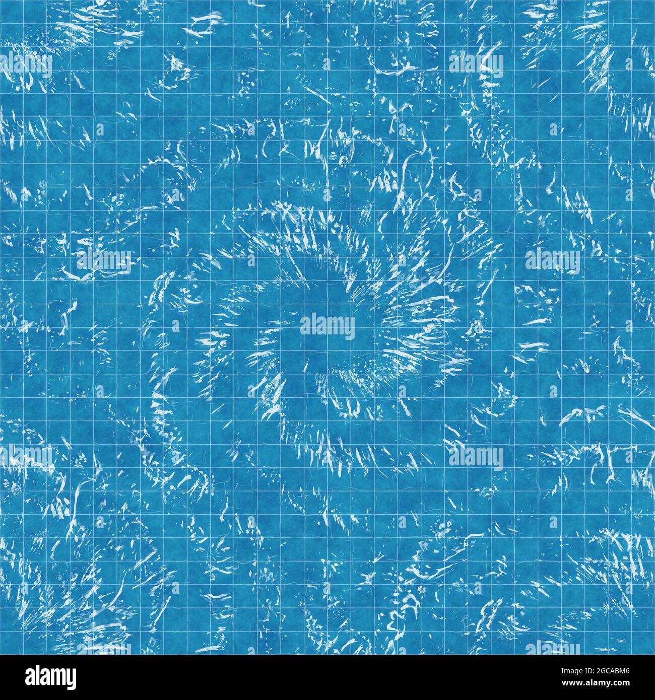 Seamless bright blue blueprint pattern for textile and print Stock ...
