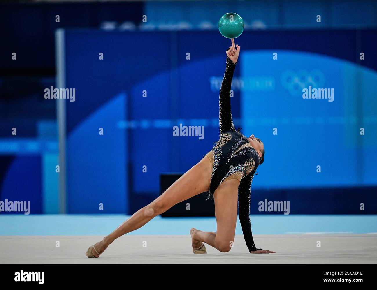 August 6, 2021: Alina Harnasko during Rhythmic Gymnastics at the Tokyo ...