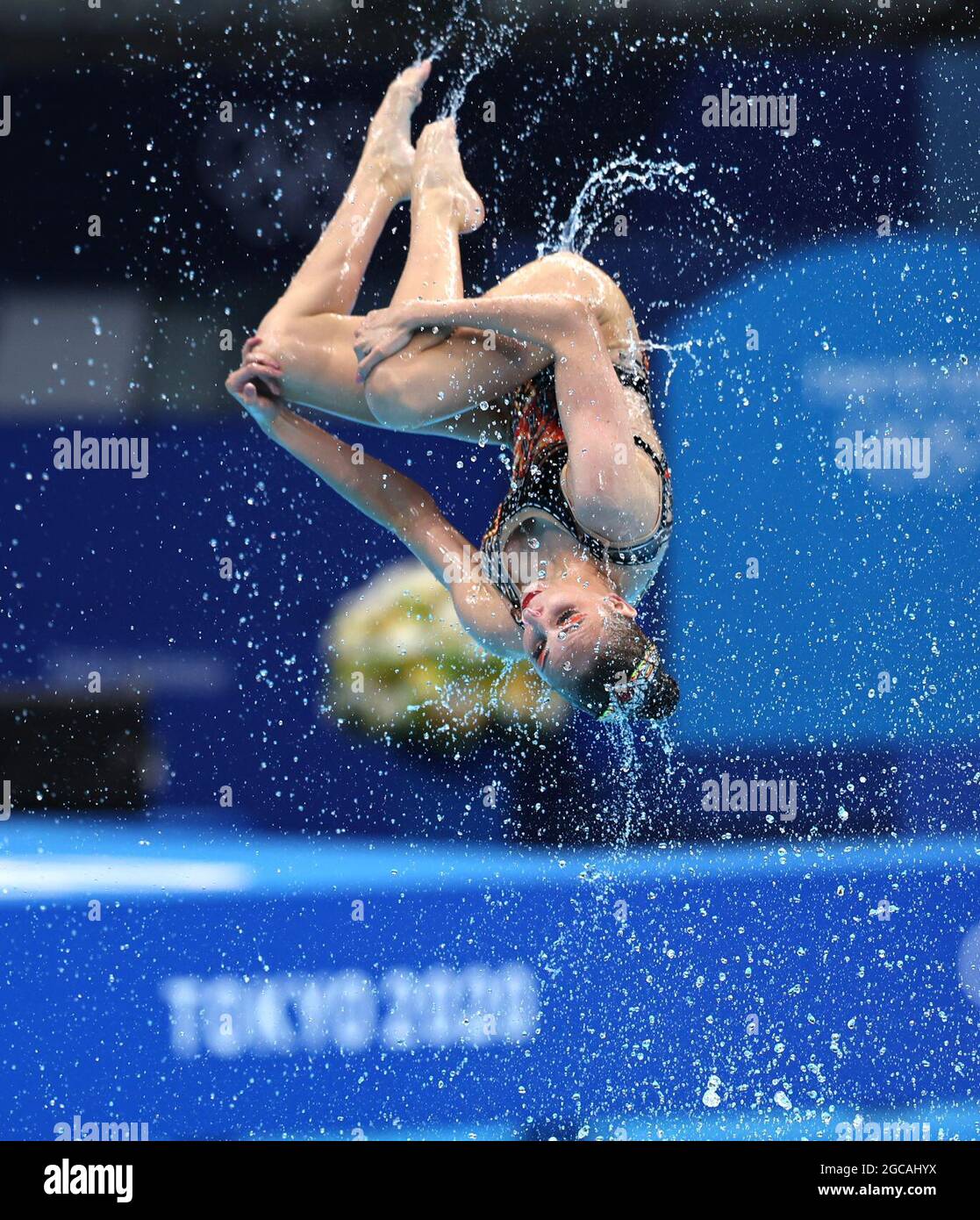 Tokyo, 7th AUG 2021 : Artistic Swimming Finals - Russia, China ...