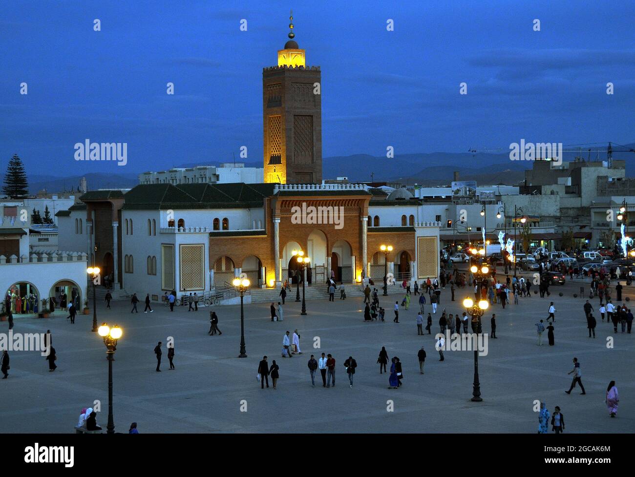 Mosque place of prayer for Muslims in Morocco Stock Photo - Alamy