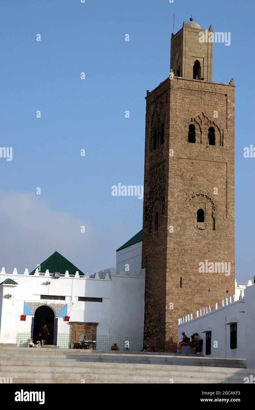 Mosque place of prayer for Muslims in Morocco Stock Photo - Alamy