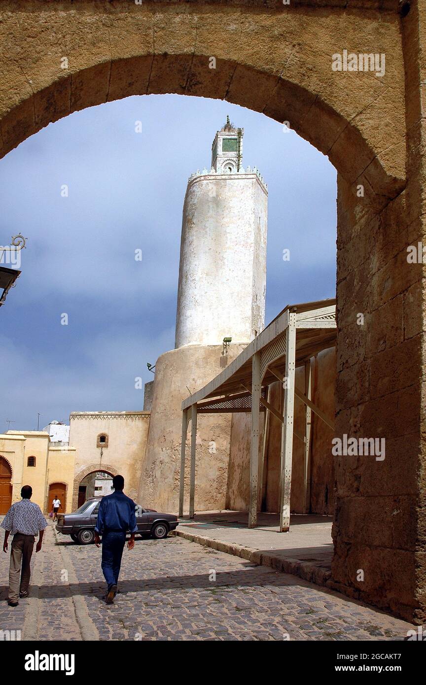Mosque place of prayer for Muslims in Morocco Stock Photo - Alamy