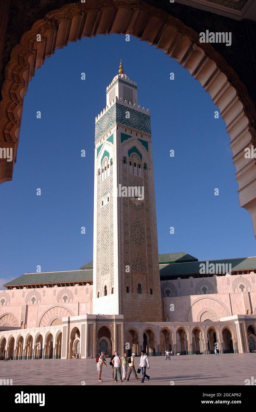 Mosque place of prayer for Muslims in Morocco Stock Photo - Alamy