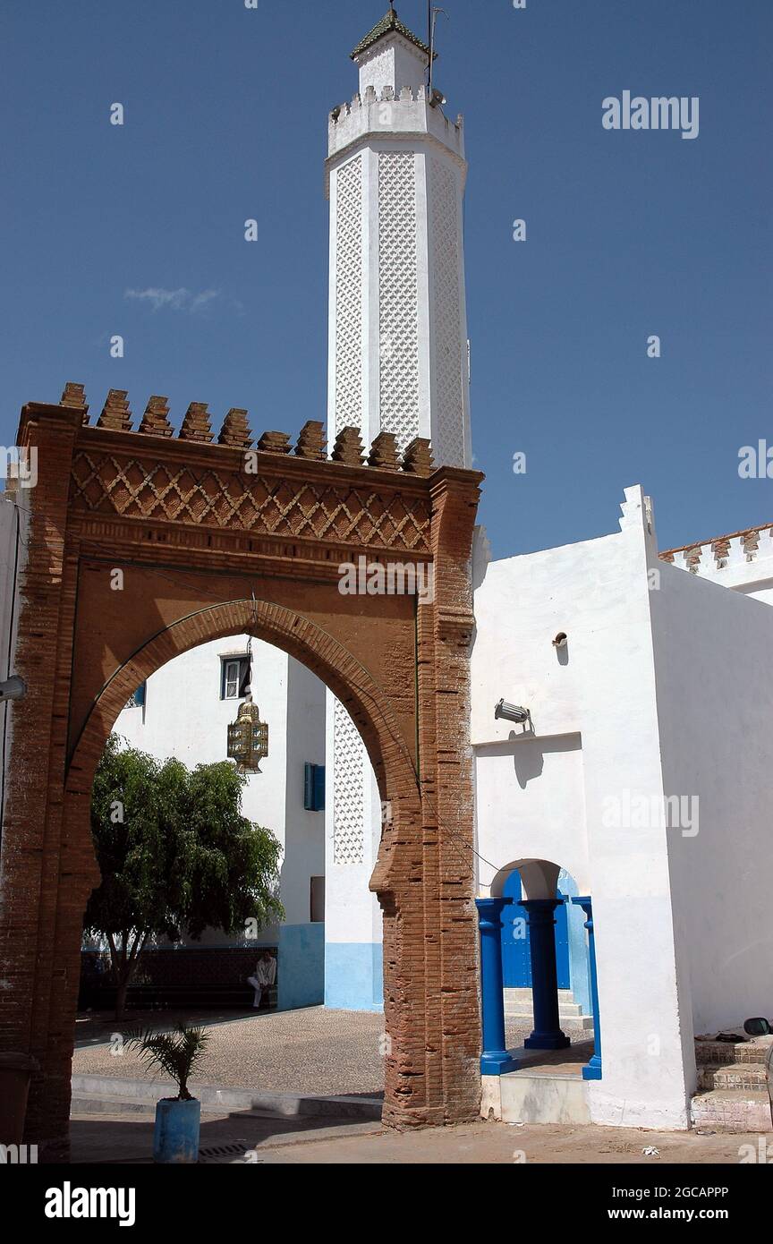 Mosque place of prayer for Muslims in Morocco Stock Photo - Alamy