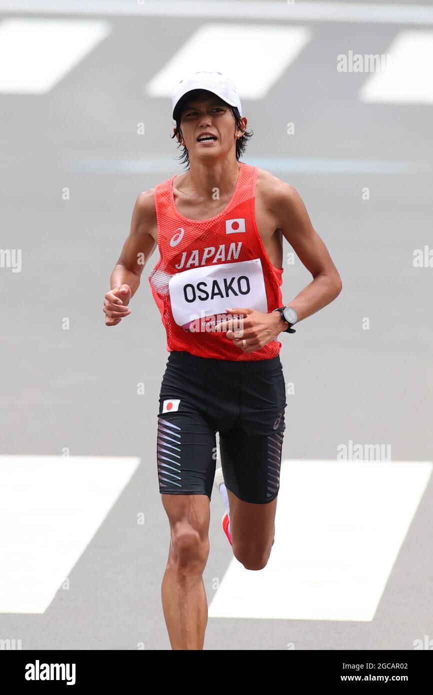 Sapporo, Hokkaido, Japan. 8th Aug, 2021. Suguru Osako (JPN) Marathon ...
