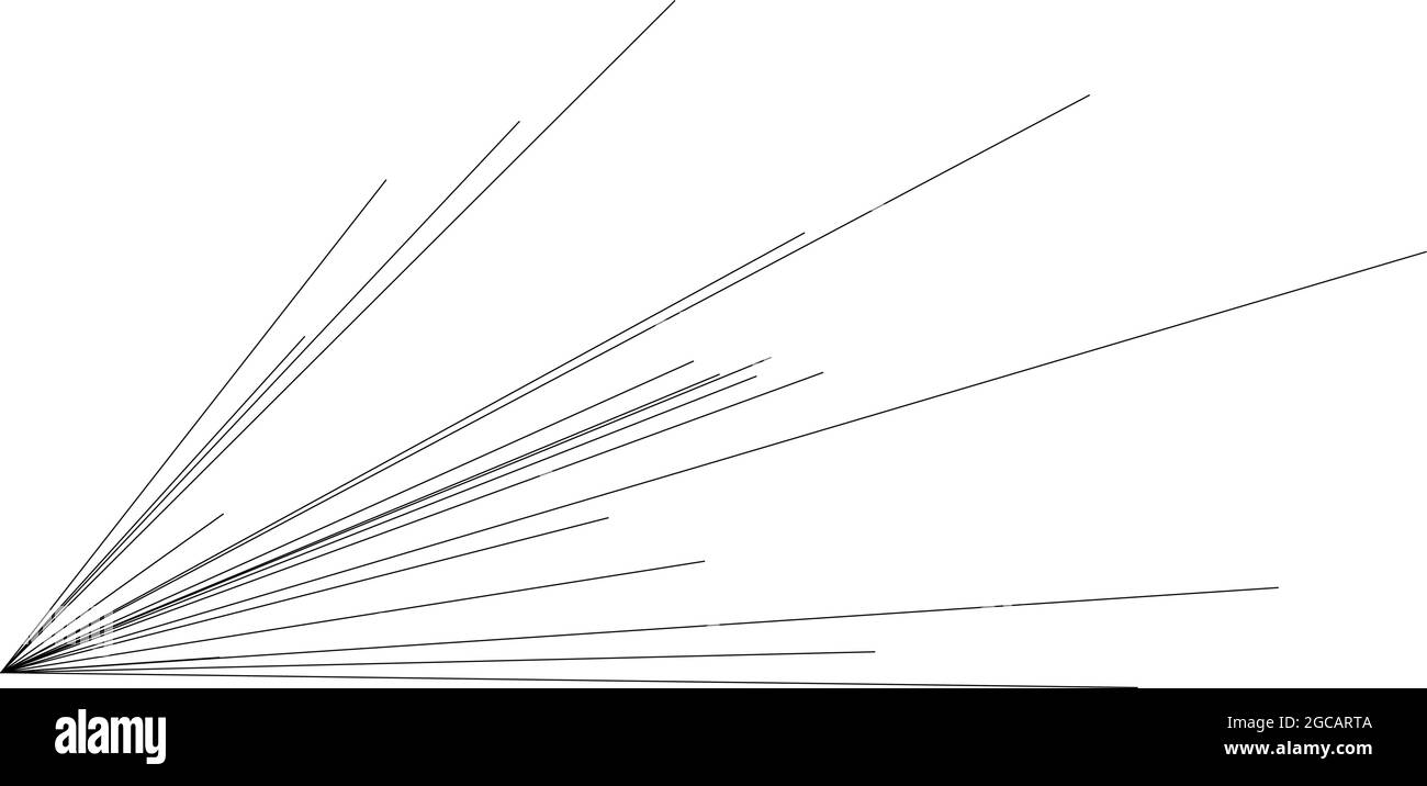 Eccentric radial ray, beam burst lines. Glitter, gleam, glisten effect ...