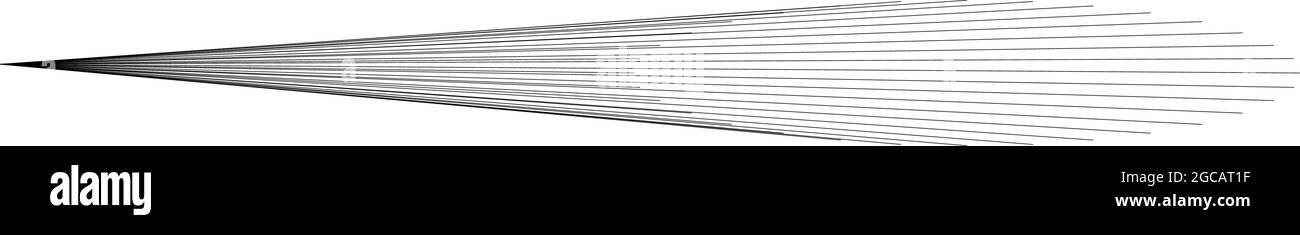 Radiating, radial burst, comic action effect lines, stripes element ...