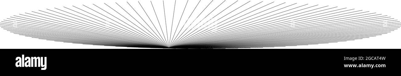 Radiating, radial burst, comic action effect lines, stripes element ...