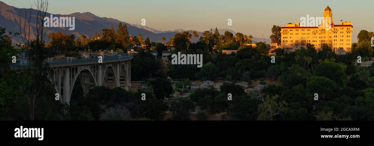 Colorado street bridge in pasadena hi-res stock photography and images ...