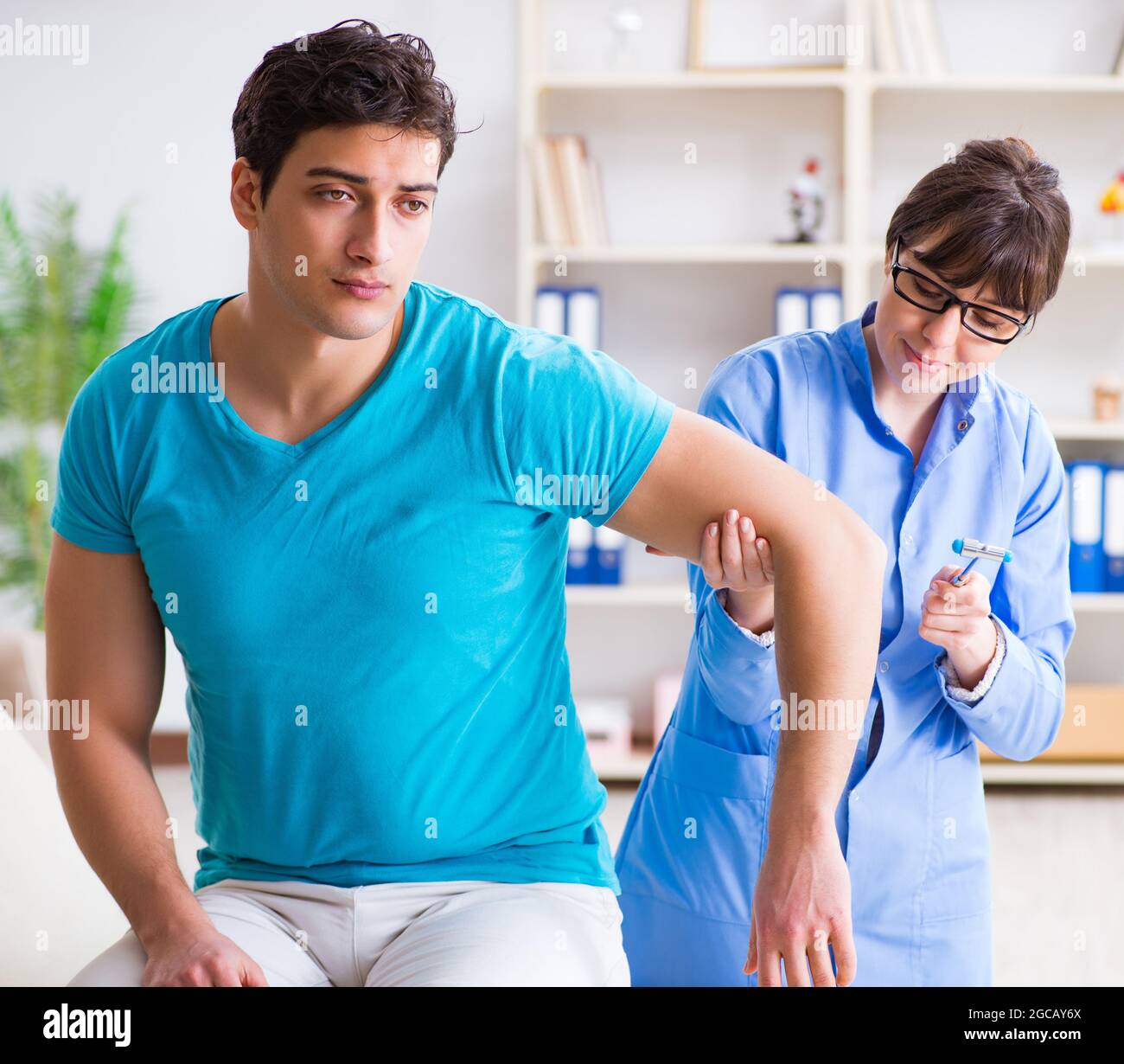 Neurological hammer elbow hi-res stock photography and images - Alamy