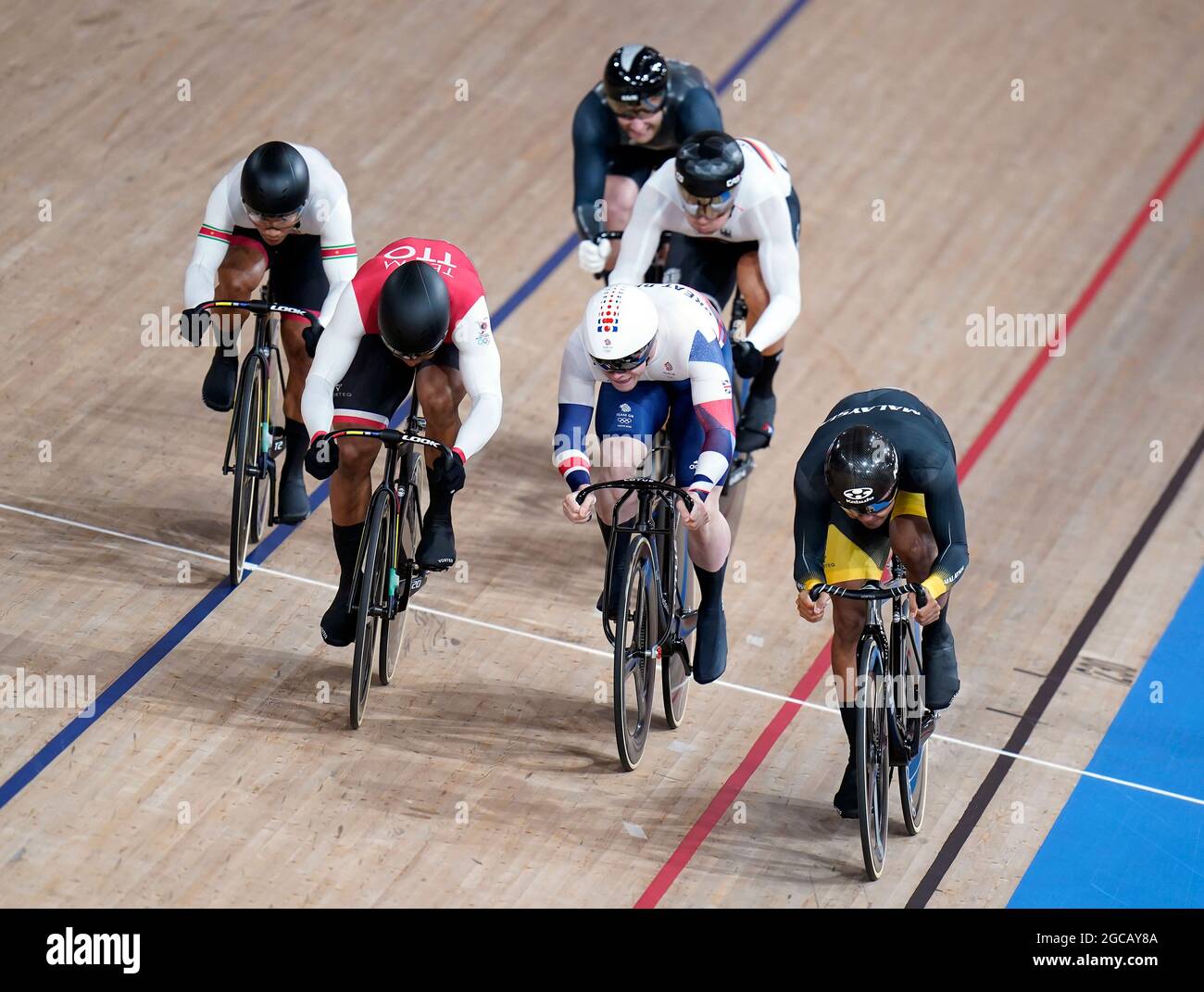 Great Britain's Jack Carlin during the Men's Keiran Quarter Finals at ...