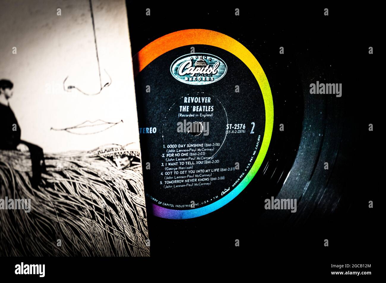 The beatles revolver album cover hi-res stock photography and images ...