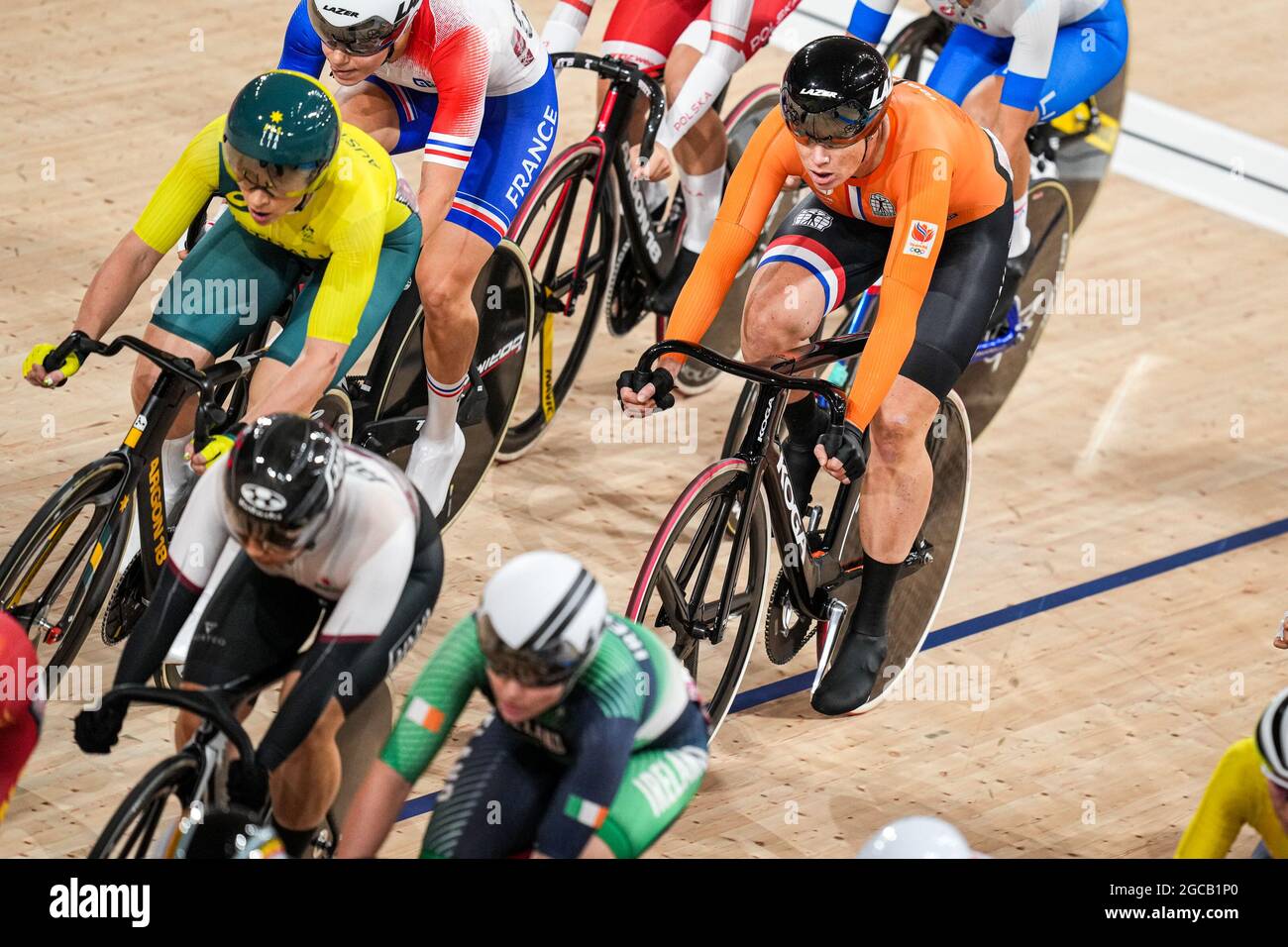 TOKYO, JAPAN - AUGUST 8: Kirsten Wild of the Netherlands competing on ...