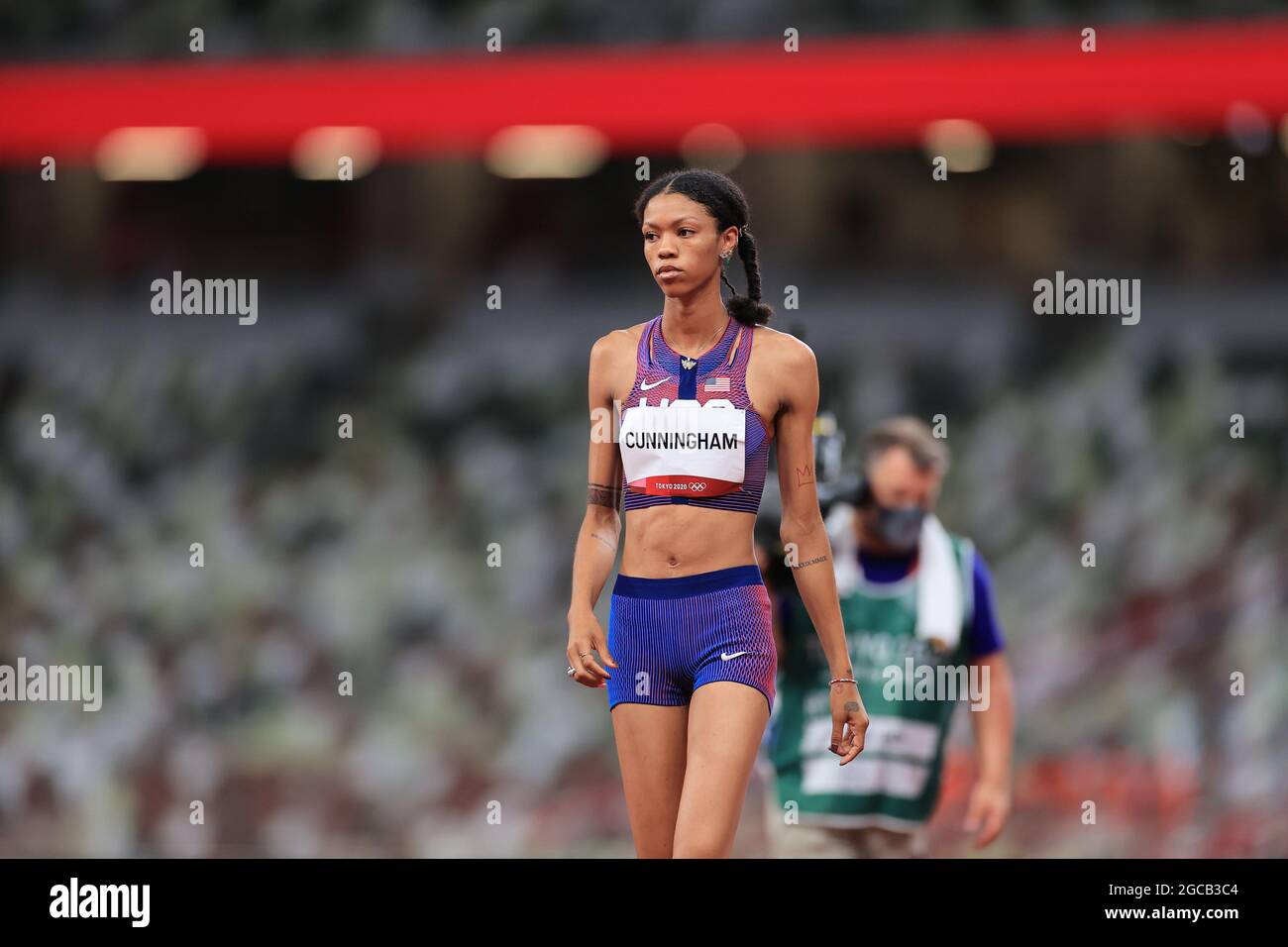 Tokyo, Japan. 7th Aug, 2021. Vashti CUNNINGHAM (USA) Athletics : Women ...