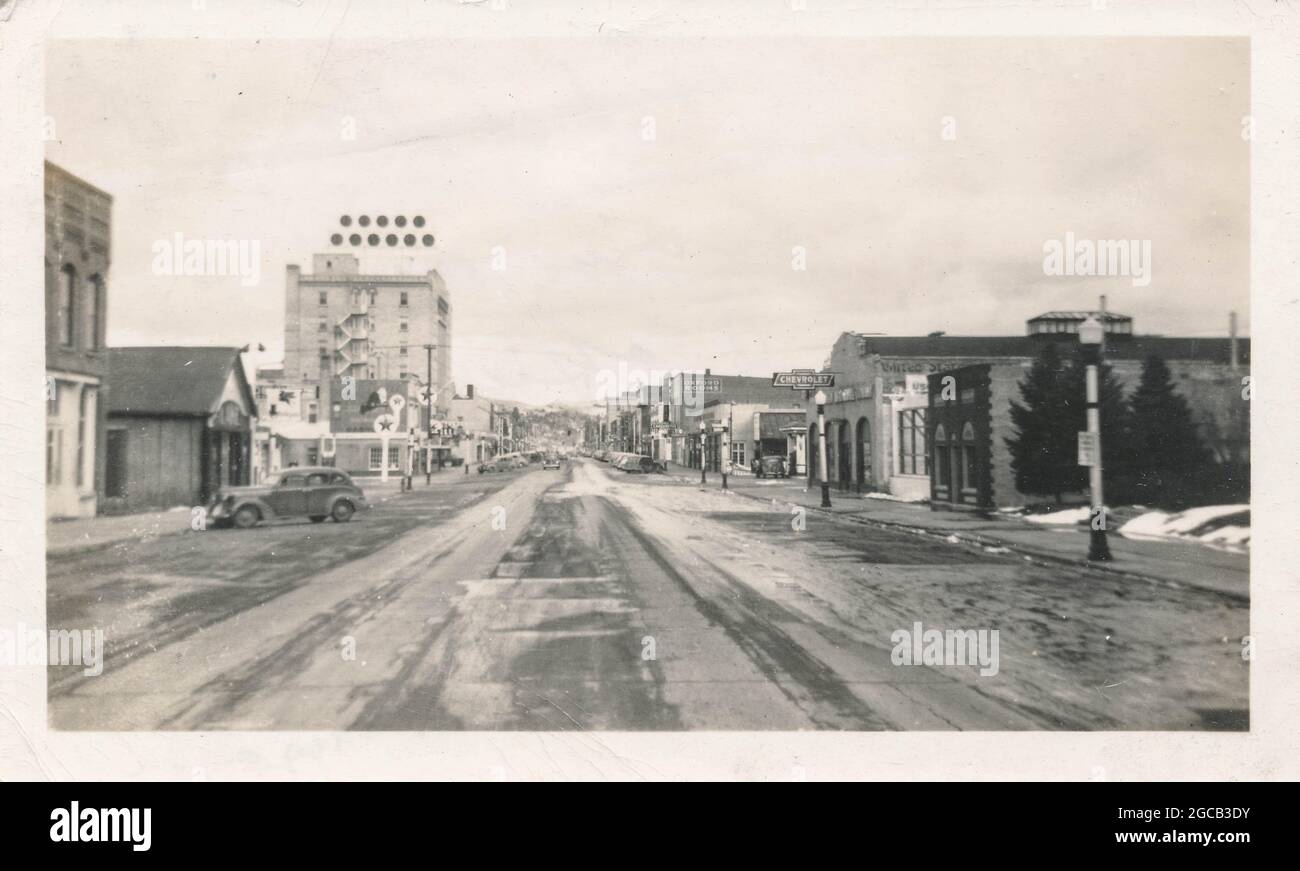 'The Main Street of the great city of Bozeman, Montana Stock Photo - Alamy