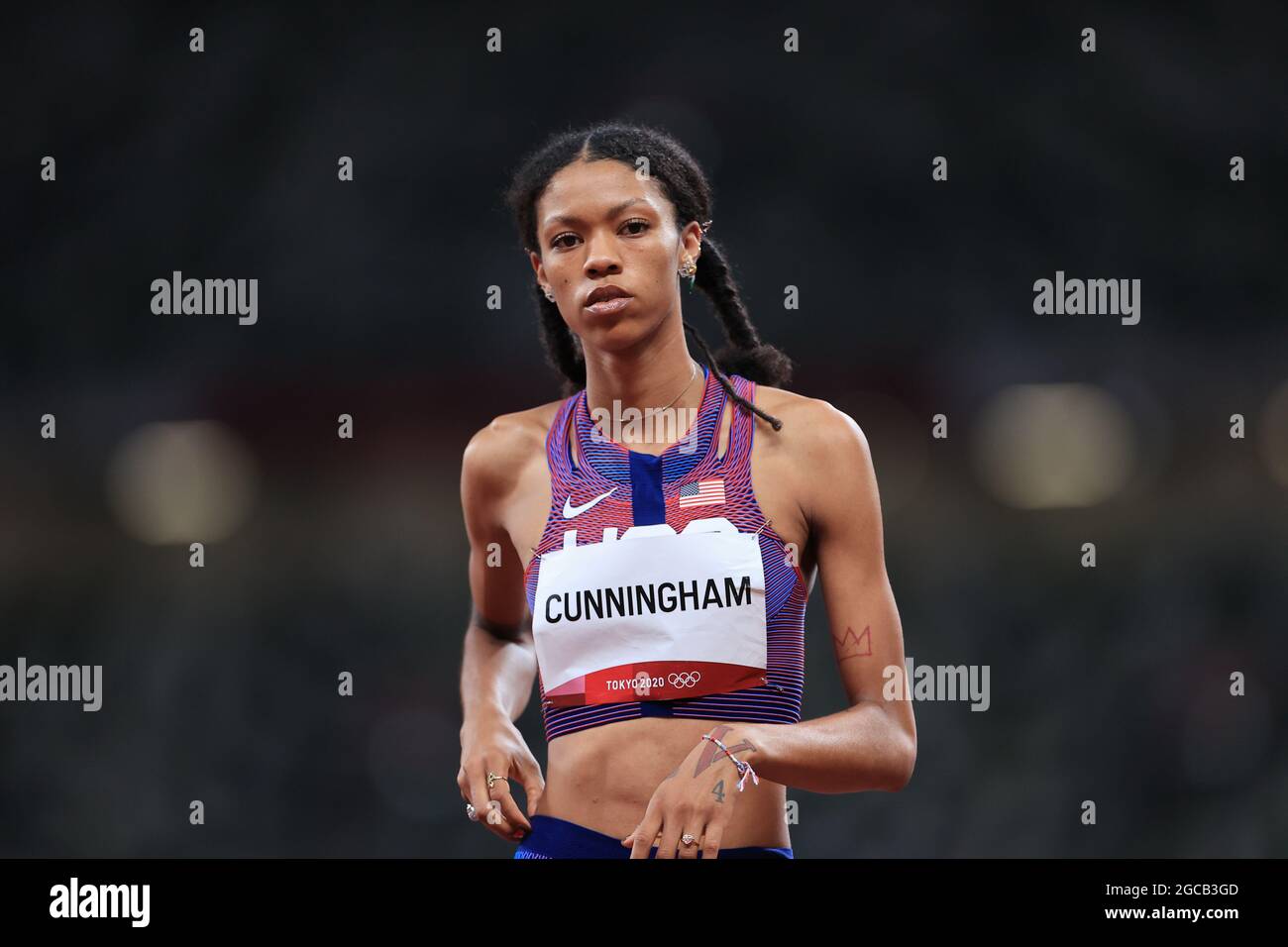 Tokyo, Japan. 7th Aug, 2021. Vashti CUNNINGHAM (USA) Athletics : Women ...