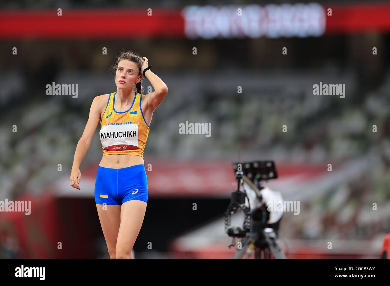 Tokyo, Japan. 7th Aug, 2021. Yaroslava MAHUCHIKH (UKR) Athletics ...