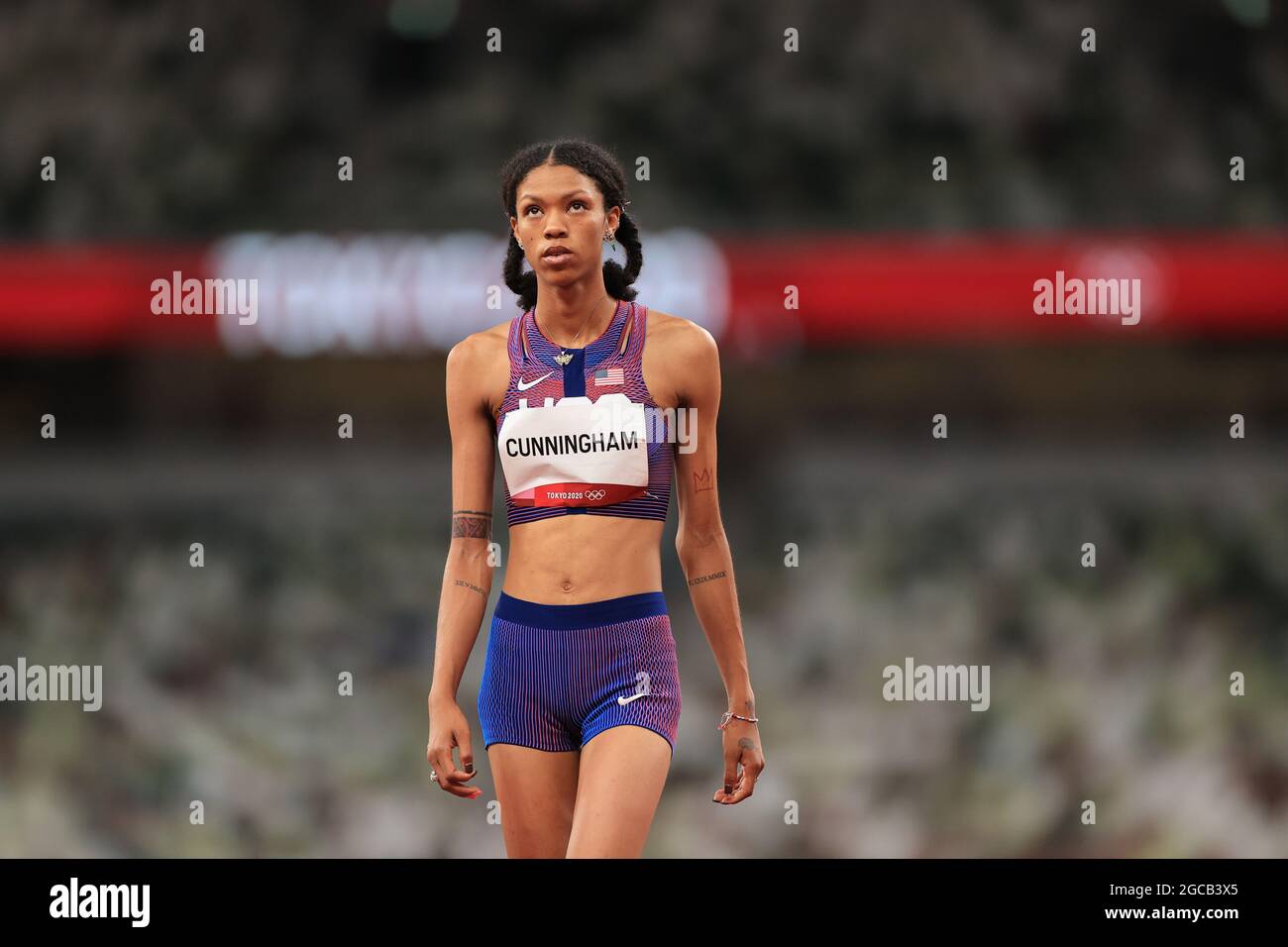 Tokyo, Japan. 7th Aug, 2021. Vashti CUNNINGHAM (USA) Athletics : Women ...