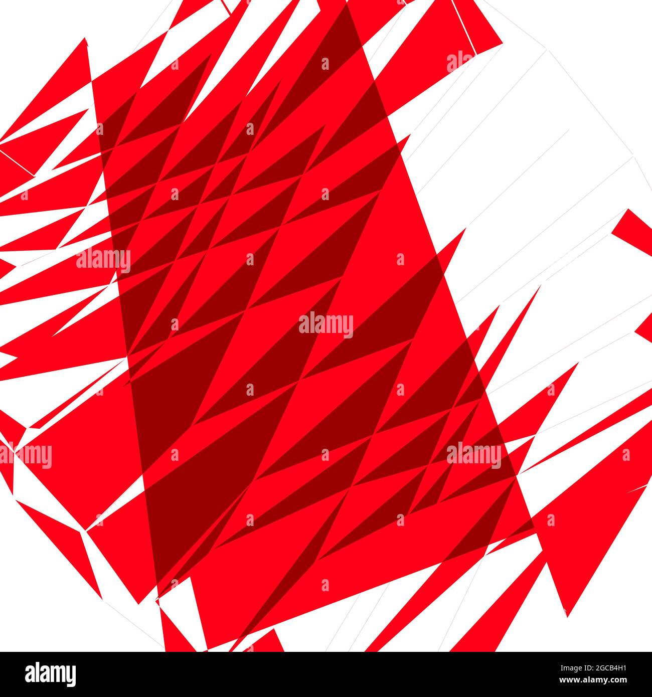 Random geometric abstract art element. Shattered texture – stock vector illustration, clip-art ...