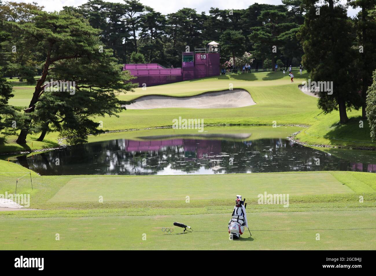 Saitama, Japan. 7th Aug, 2021. General view Golf : Women's Individual ...