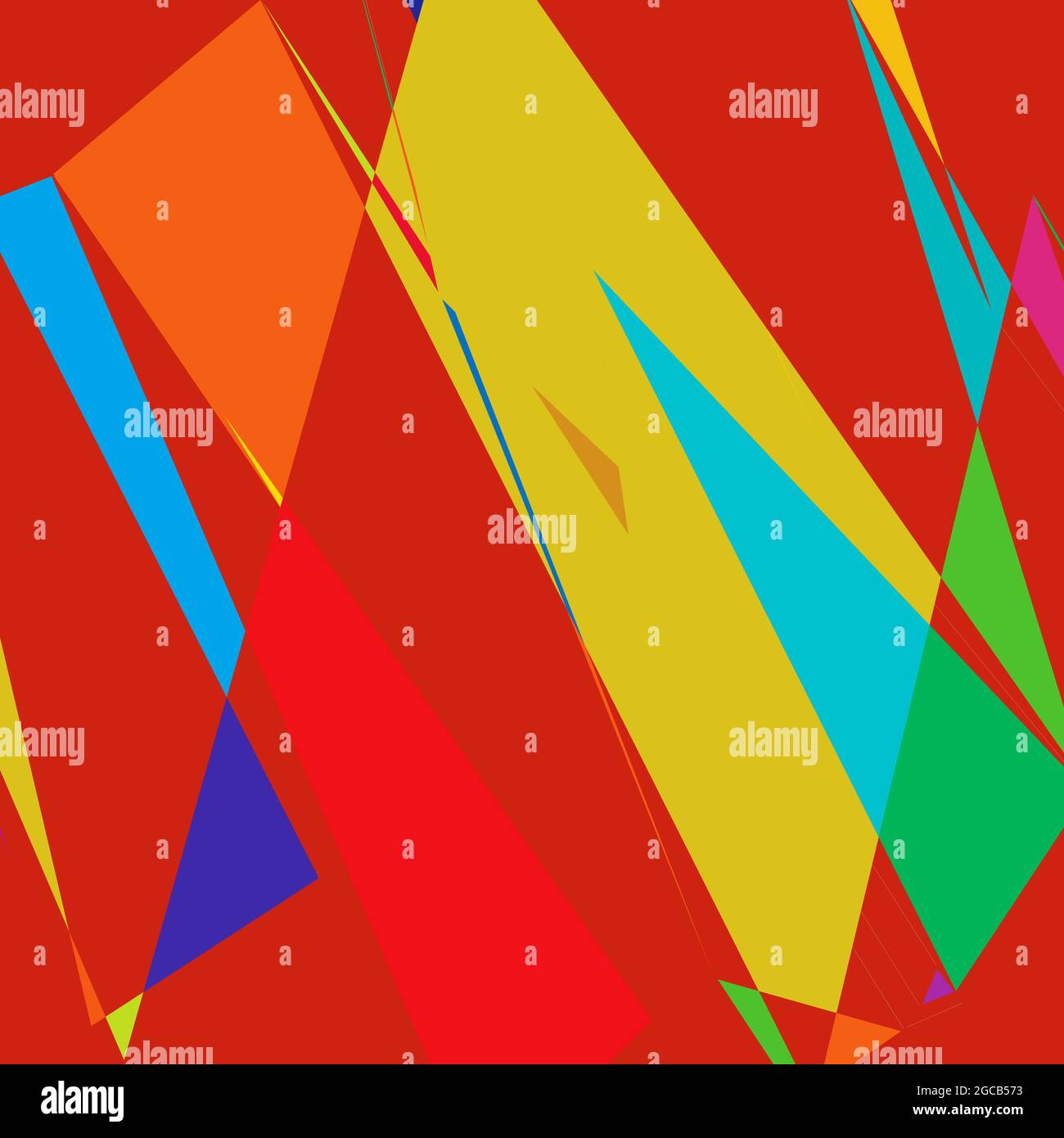 Random geometric abstract art element. Shattered texture – stock vector ...