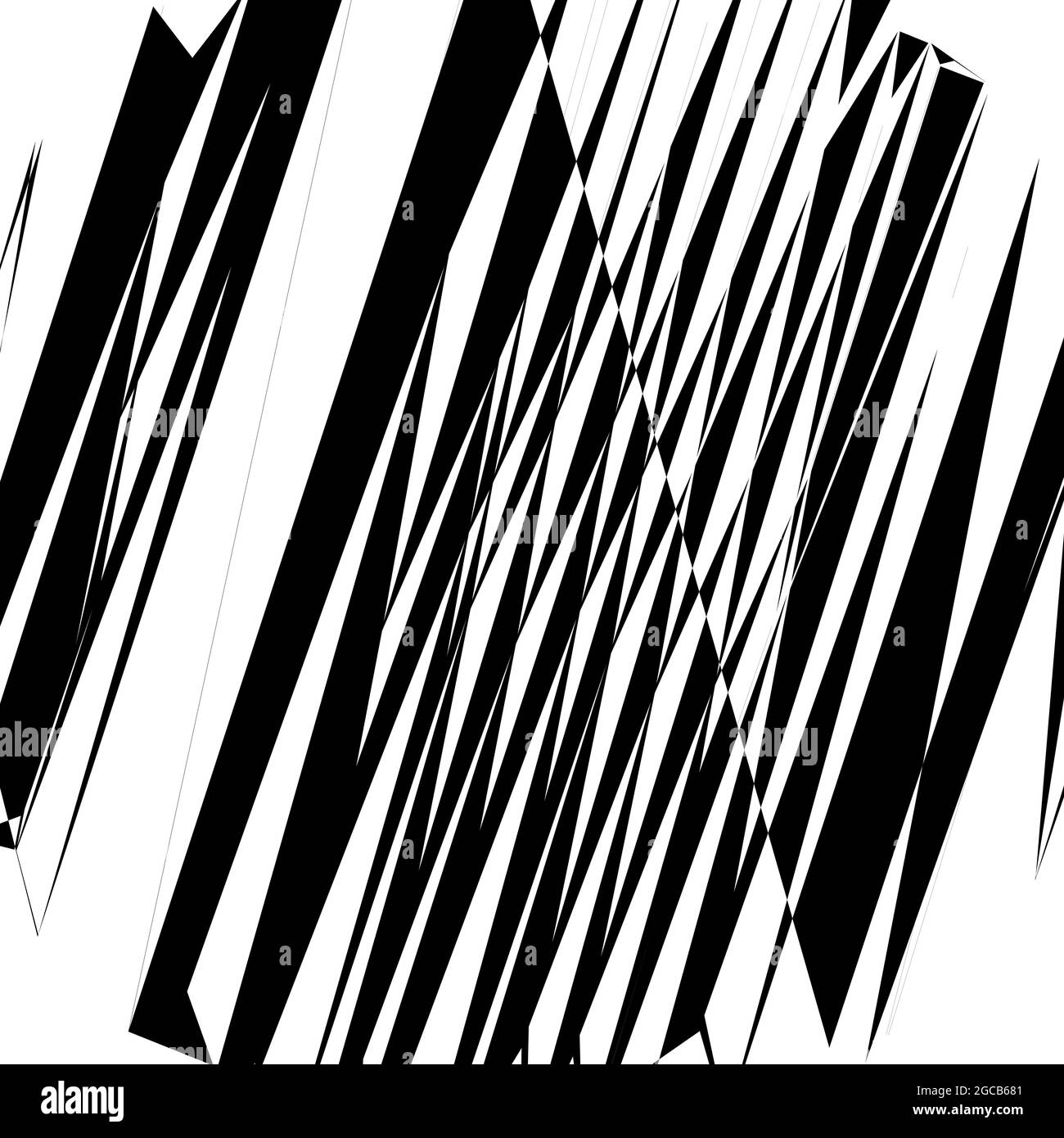 Random geometric abstract art element. Shattered texture – stock vector ...