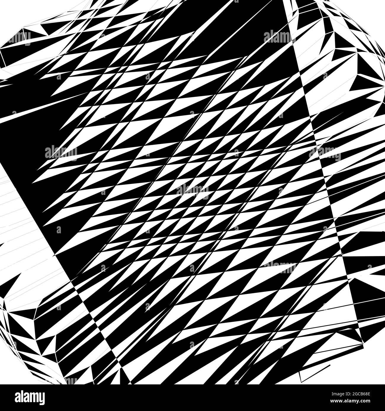 Random geometric abstract art element. Shattered texture – stock vector ...